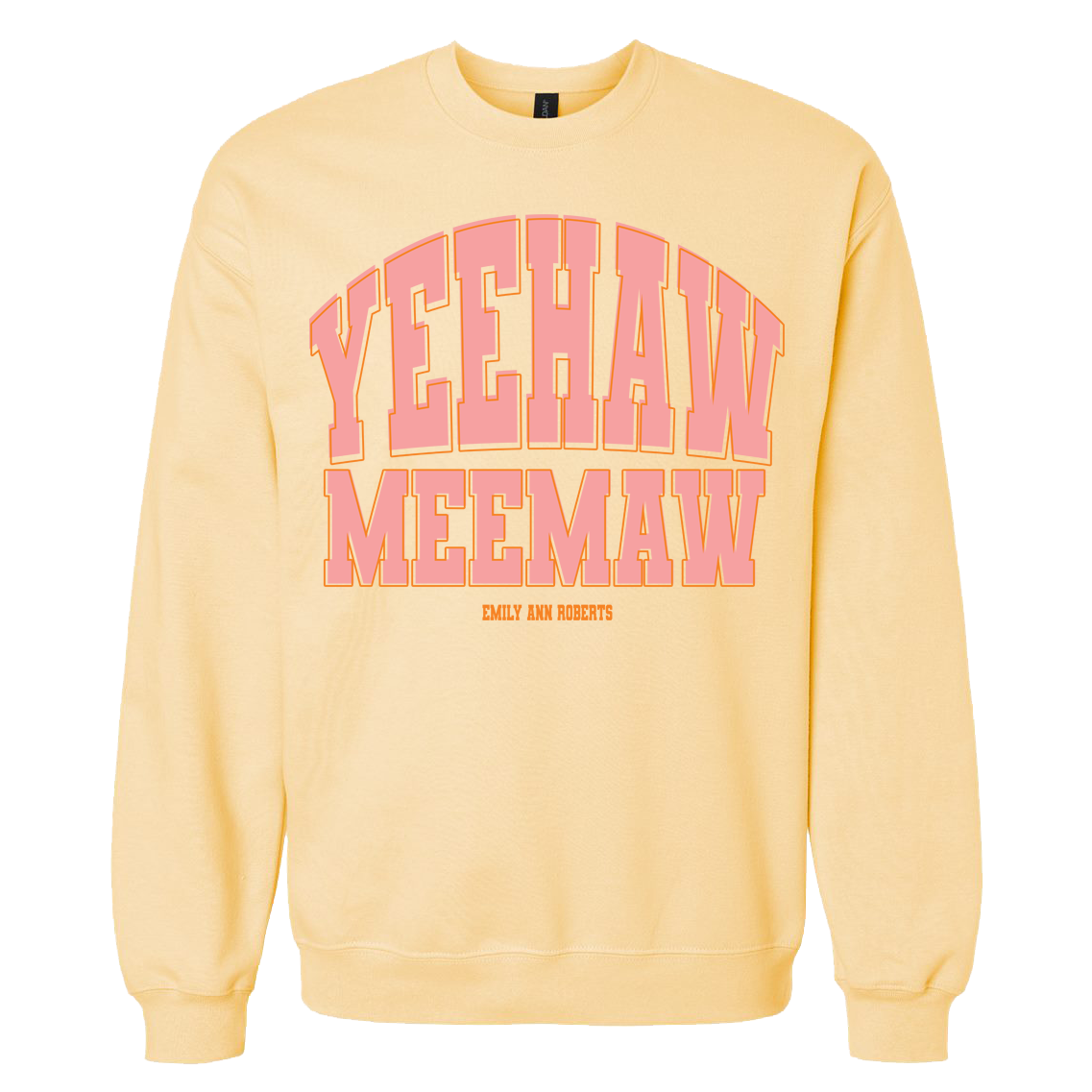 Yeehaw Meemaw Crewneck – Emily Ann Roberts
